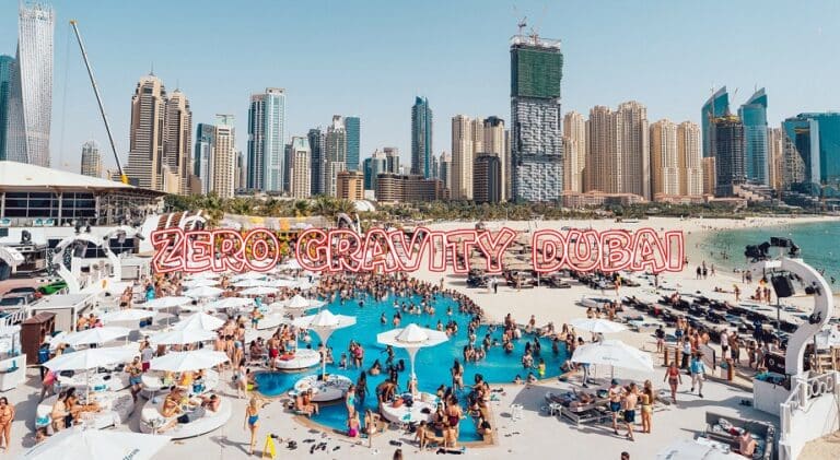 Zero Gravity Dubai – Events, Pricing, Ladies Day - Full Guide 2025